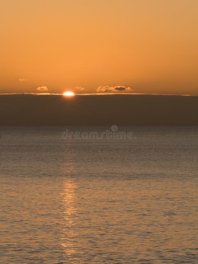 English Channel sunset stock image. Image of clouds - 103629969