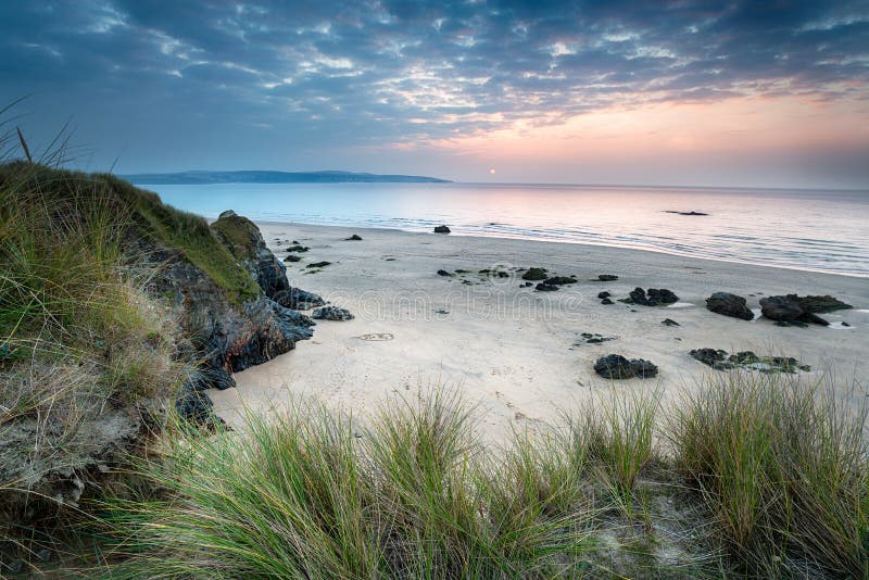 Hayle beach cornwall stock image. Image of hayle, seaside - 34719357