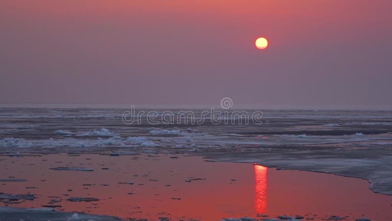 The Sunset Over Budapest from the Margaret Bridge, Hungary Stock Video ...