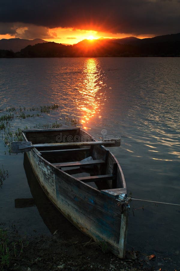 1,179 Old Row Boat Sunset Stock Photos - Free & Royalty-Free Stock ...