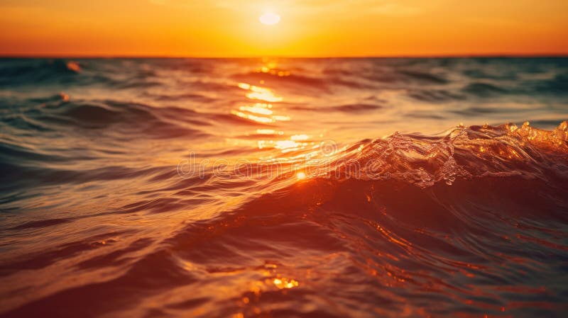 Wave Breaking into the Water a Water Wave Splash Icon, Representing the ...