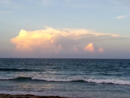 Sunset over the ocesn stock photo. Image of ocesn, today - 96441426