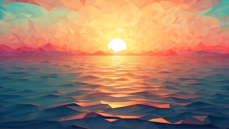 Low Poly Sea Stock Illustrations – 7,976 Low Poly Sea Stock ...