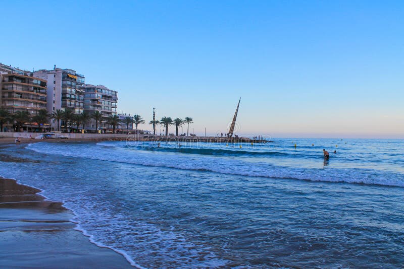 Sunset over Spain stock photo. Image of sunrise, sunset - 61991220