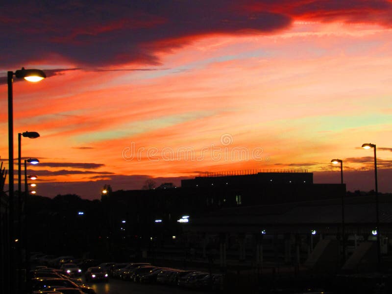 Sunset Over York Train Station Stock Image - Image of 1805, train: 79596345
