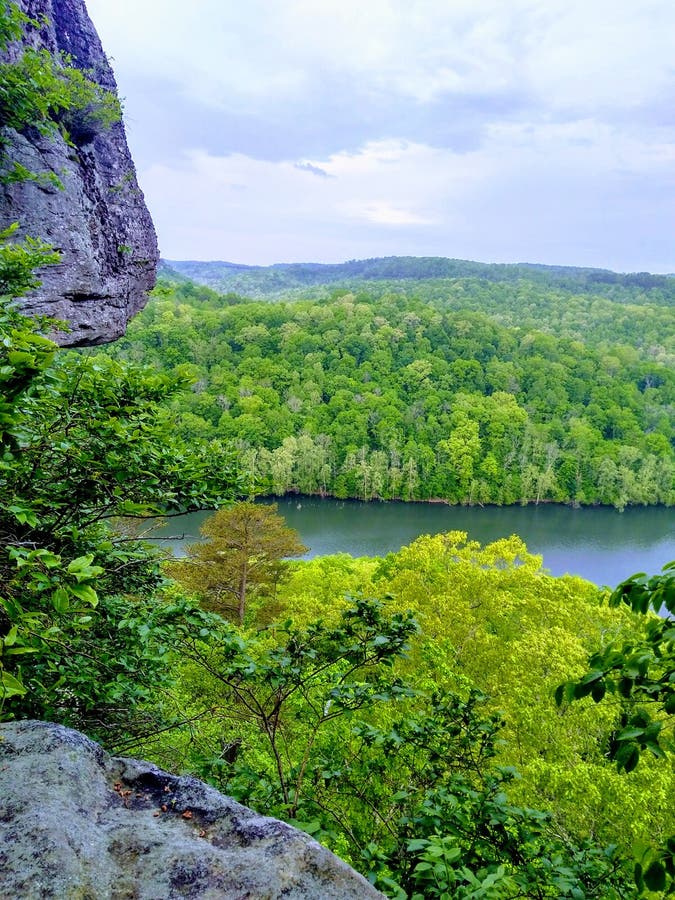Sunset overlook stock image. Image of water, sunset - 141894395