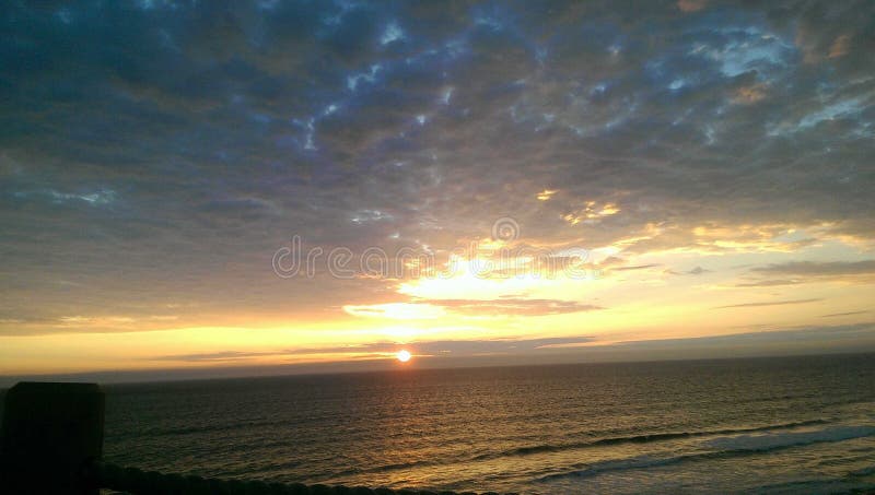 Sunset in Pacifica stock image. Image of pacifica, beach - 125038605