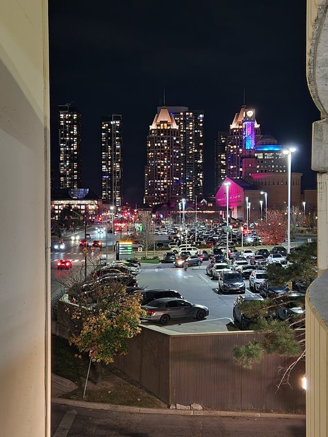 Sunset Parking Garage Corner Stock Image - Image of metropolis ...