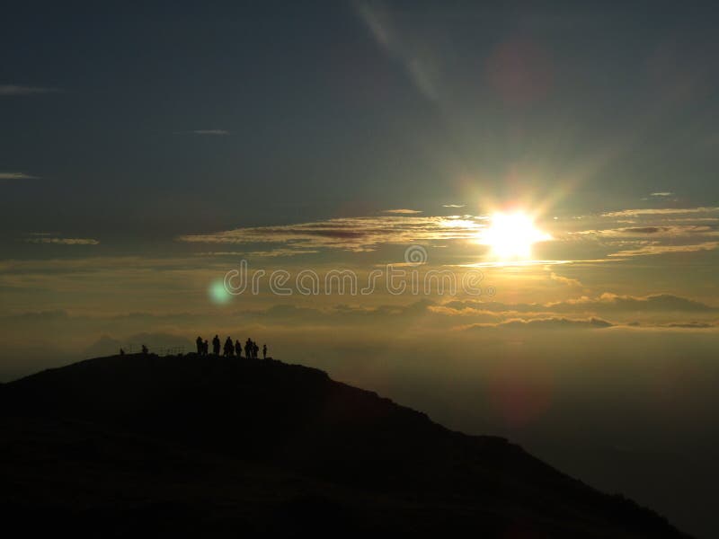 Sunset and people stock photo. Image of sunlight, darkness - 228018198