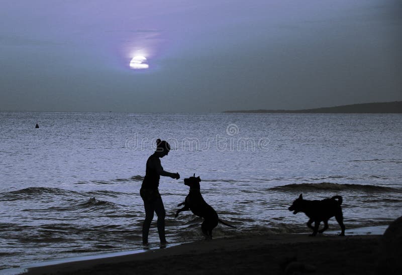 Sunset stock image. Image of phenomenon, coast, sunset - 68989033