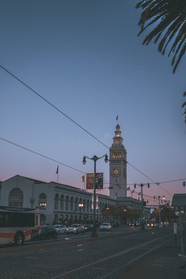 Sunset at Pier 1 , San-Francisco , California 10/03/2019 Editorial ...