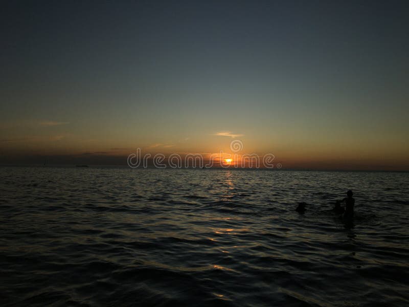 Sunset stock photo. Image of sunset, evening, piriapolis - 173976272