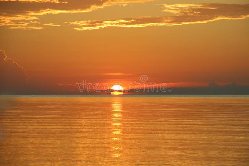 Sunset point stock photo. Image of beach, belitong, sunset - 118410796