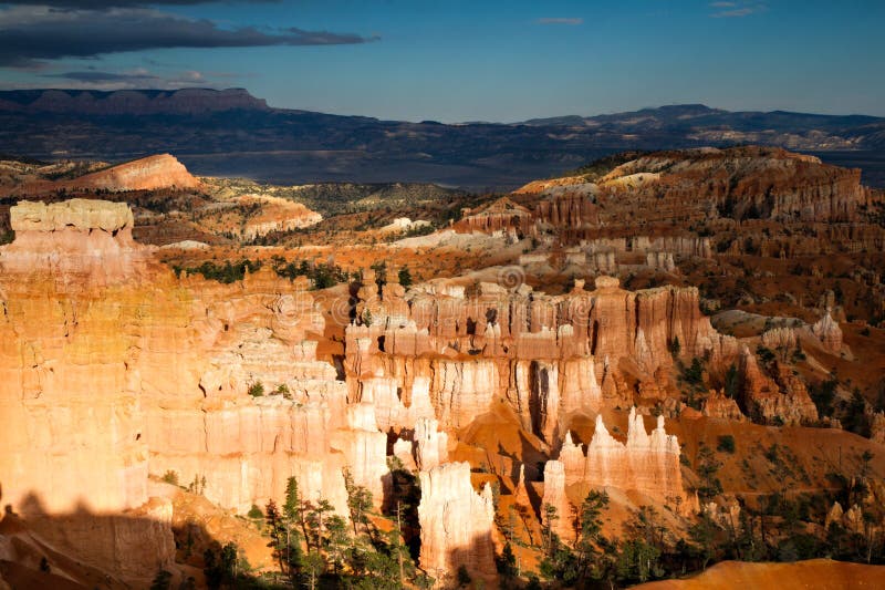 Sunset Point in the Evening Sun Stock Photo - Image of nature, bryce ...