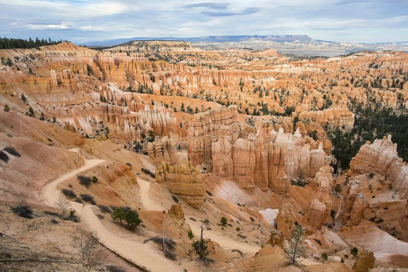 Bryce Point overlook stock photo. Image of scenic, utah - 4302770