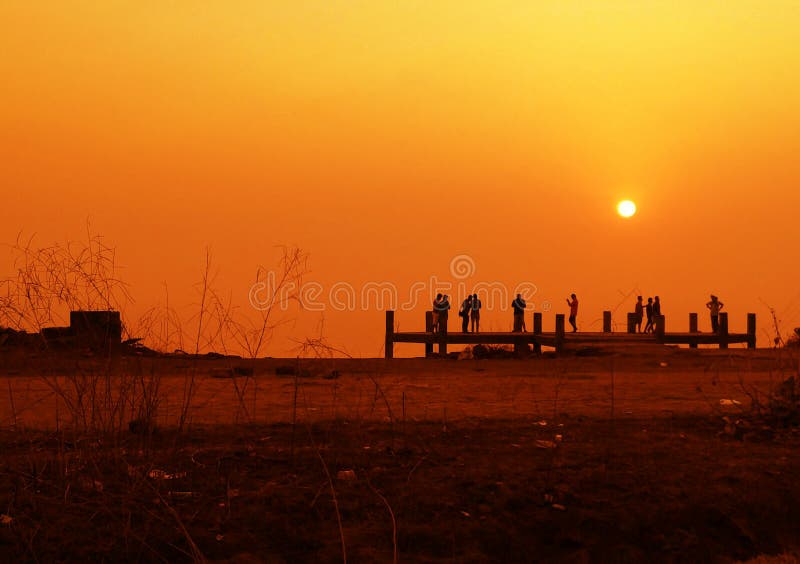 Sunset point stock image. Image of musafirzz, point - 216146195