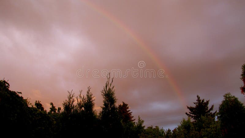 Fading Rainbow stock photo. Image of environment, agriculture - 20651826