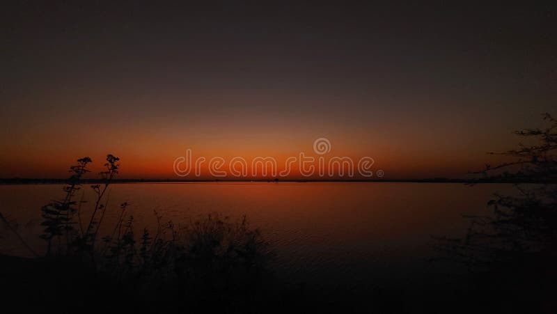 Sunset at Rajula stock photo. Image of rajulacity, b1yaken - 214716318