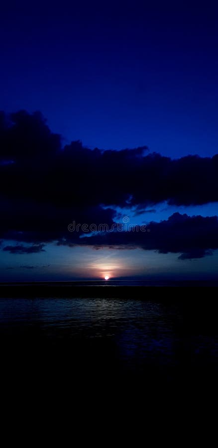 Sunset real image stock image. Image of purple, text - 231406803