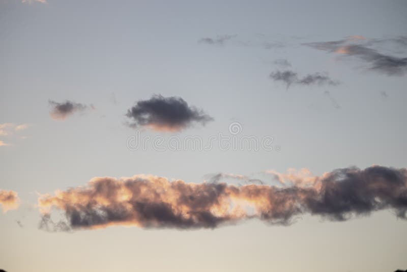 Sunset Red Cloudy Sky Background Stock Photo - Image of cloudy ...