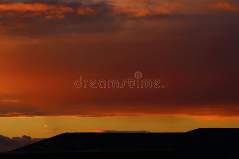 Sunset Cloudscape in Florida Stock Photo - Image of beauty, ocean: 57997974