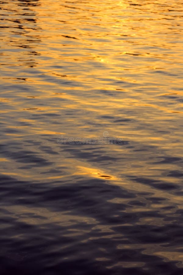 Sunset reflected on water stock image. Image of abstract - 25840573