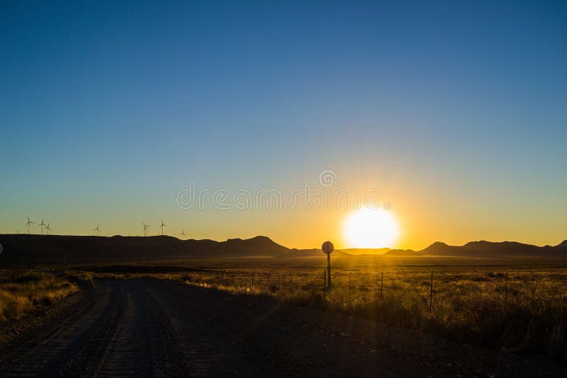 Sunset Remote Location stock image. Image of location - 116459777