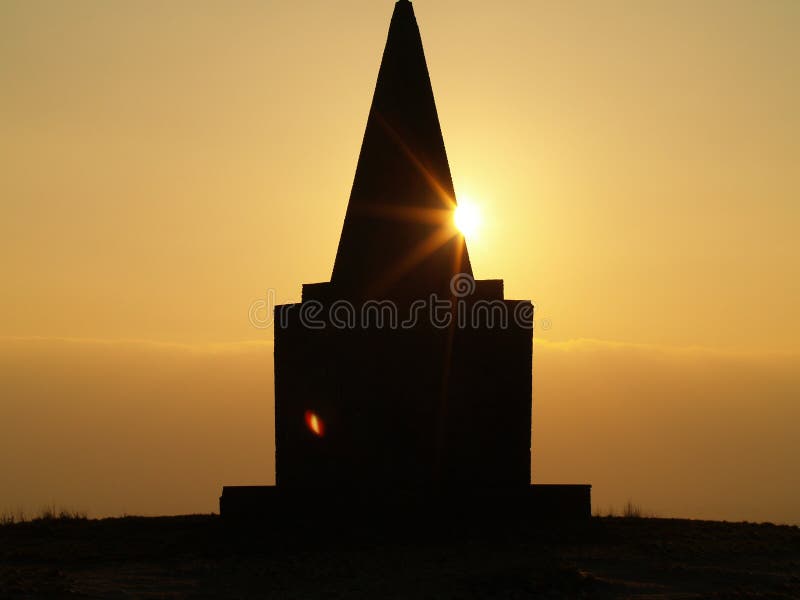 Sunset from right of tower stock photo. Image of weather - 54197204