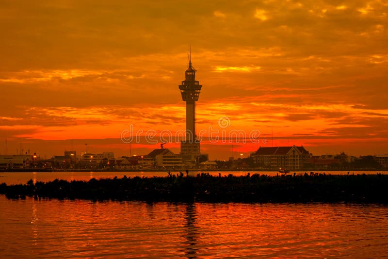 Sunset (Rising Sun in the Morning) Stock Image - Image of holiday, dark ...