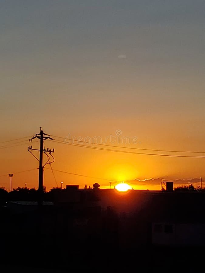 Sunset in Riverdale Utah stock photo. Image of white - 227898542