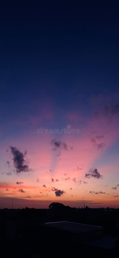 Sunset on the rooftop stock photo. Image of rooftop - 244449620