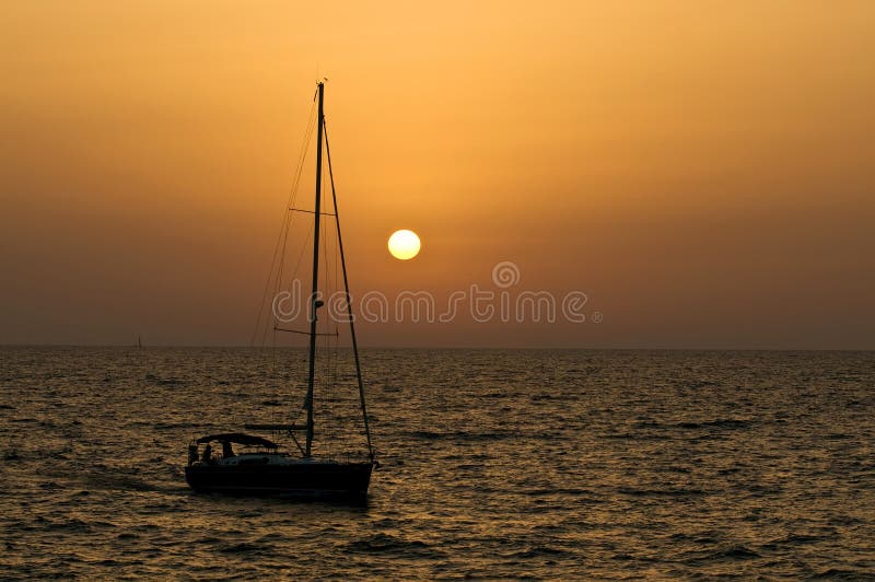 Sunset Sailing Picture. Image: 5508210