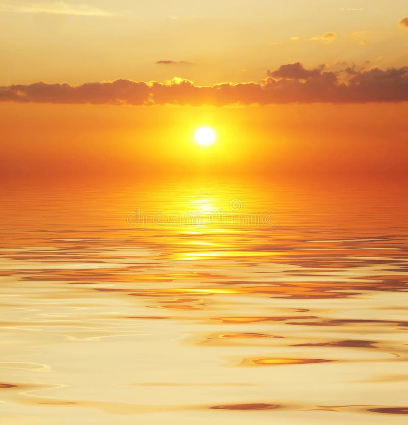 Sunset scene stock image. Image of shore, landscape, tranquility - 3630693