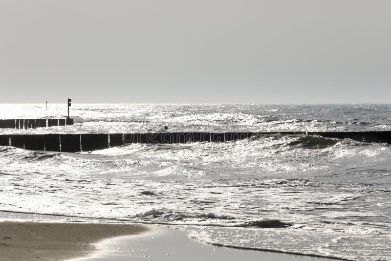 Sunset by the Sea is Approaching Stock Photo - Image of background ...