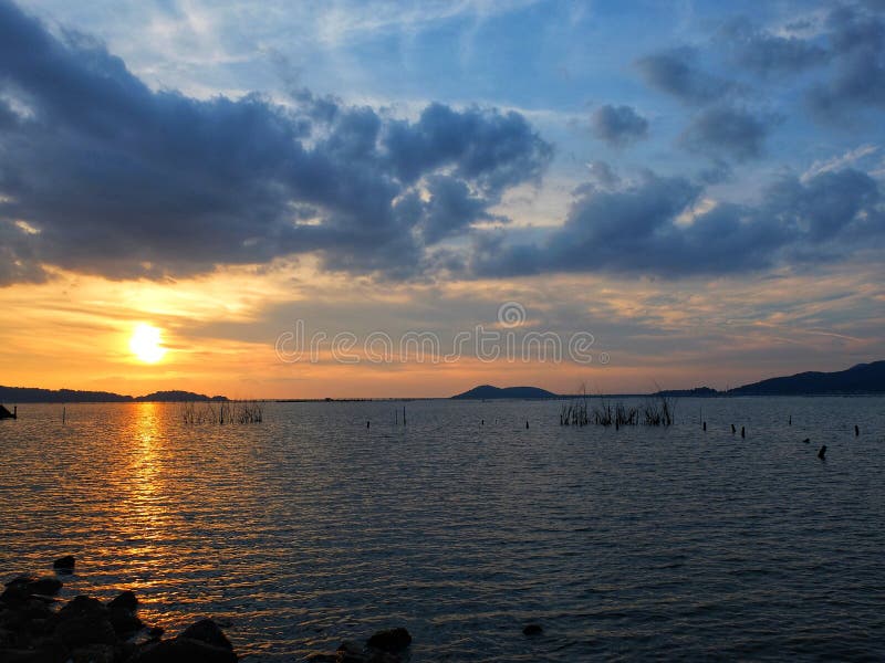 Sunset stock photo. Image of sunset, beforesunset, nature - 153312200