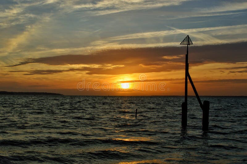 Sunset and Seascape stock image. Image of sunset, seascape - 101154189