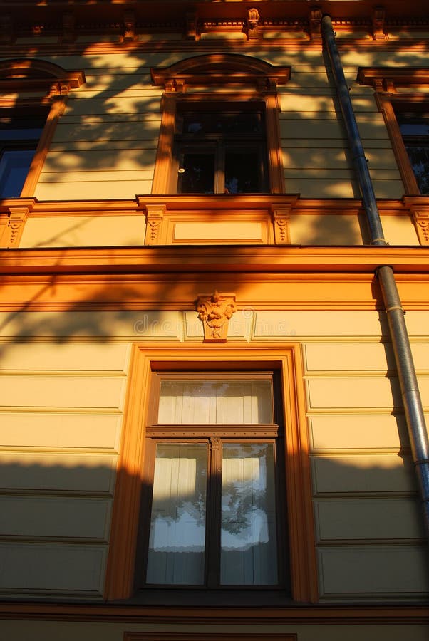 Sunset window stock image. Image of europe, landmark - 28371471