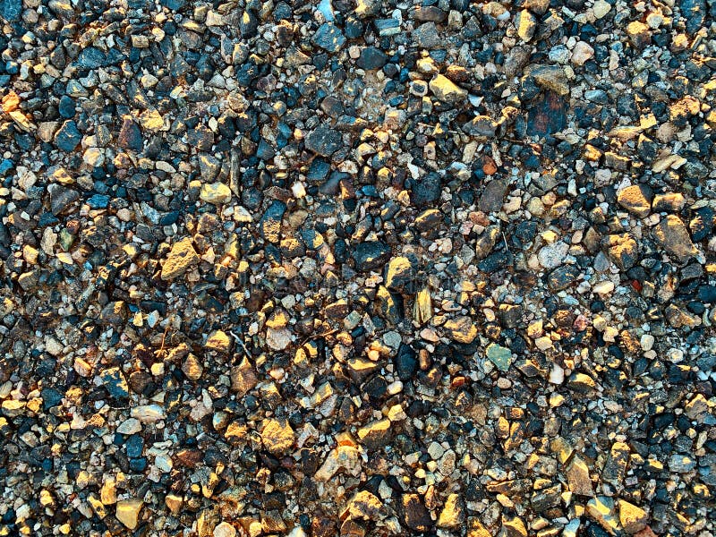 Sunset Shadows Over Dry Desert Rocks Ground Sand in Evening Dusk Stock ...