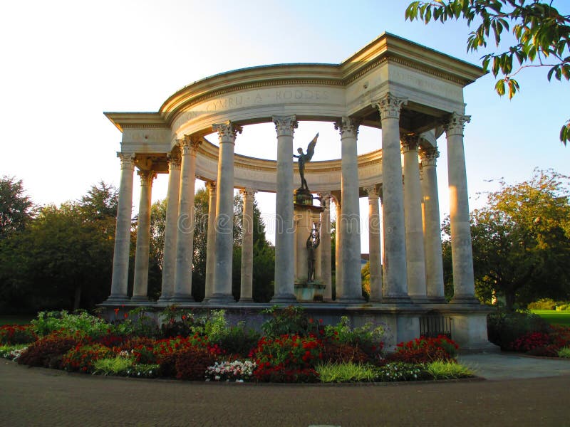 Sunset on a Monument stock photo. Image of people, sightseeing - 102860188