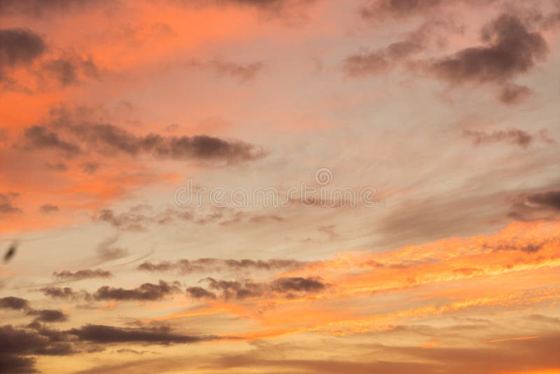 Sunset Sky Background stock image. Image of outdoor - 119434409