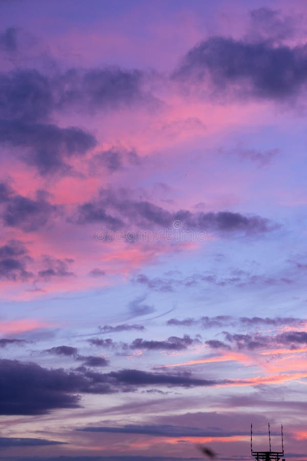 Sunset Sky Background stock image. Image of outdoor - 119434517