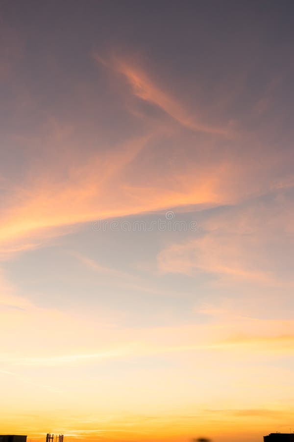 Sunset Sky Background stock image. Image of bluesky - 119434607