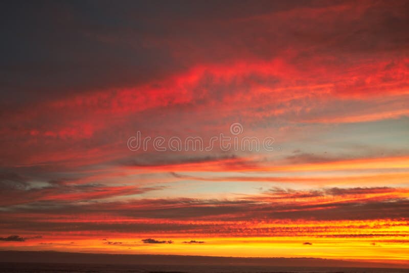 Sunset sky clouds stock photo. Image of beautiful, dramatic - 82301230