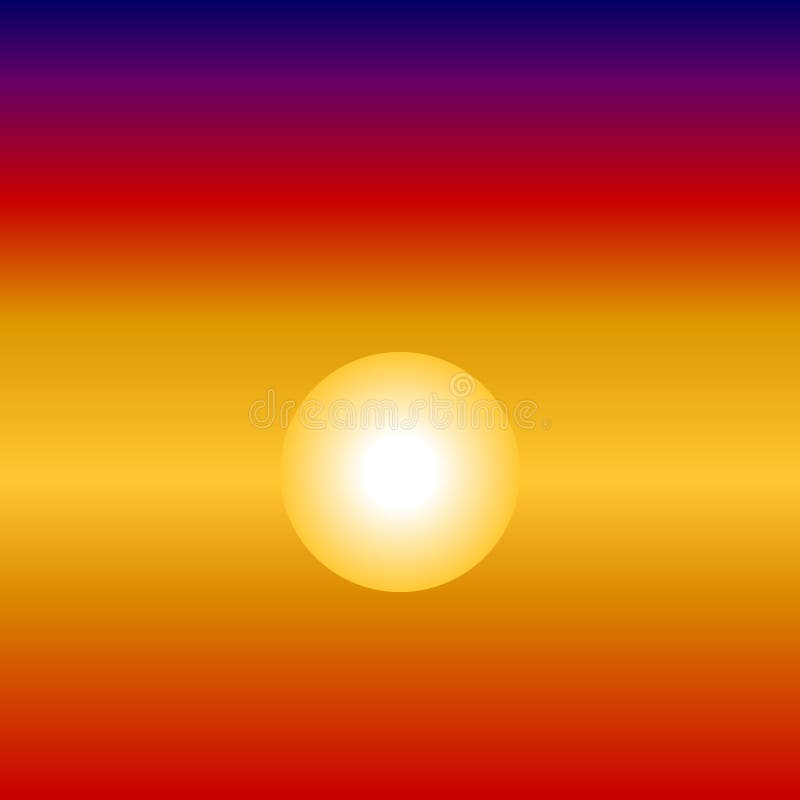 Sunset sky in evening stock vector. Illustration of atmosphere - 278815109