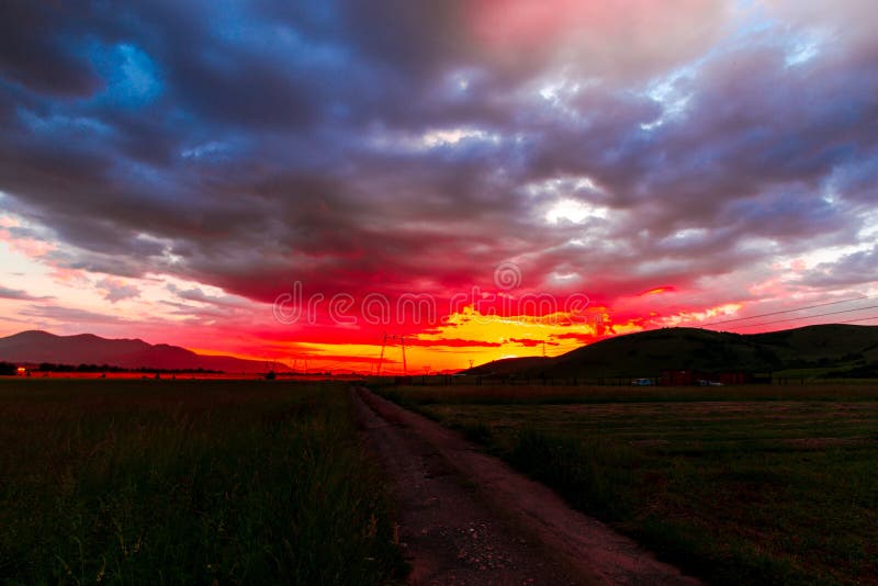 Beautiful sky stock image. Image of clouds, landscape - 85131841