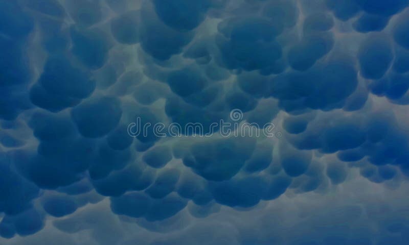 Sunset Sky with Some Clouds Surface Abstract Flow Thunder Clouds in the ...