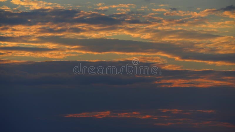 Sunset Sky Time Lapse in the Evening, Beautiful Clouds As a Background ...