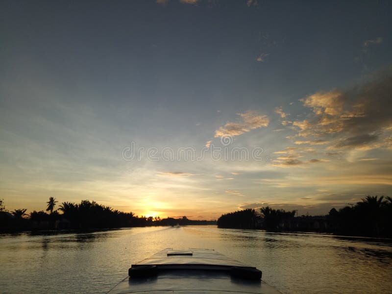 Old boad. stock photo. Image of space, summer, horizon - 19970100