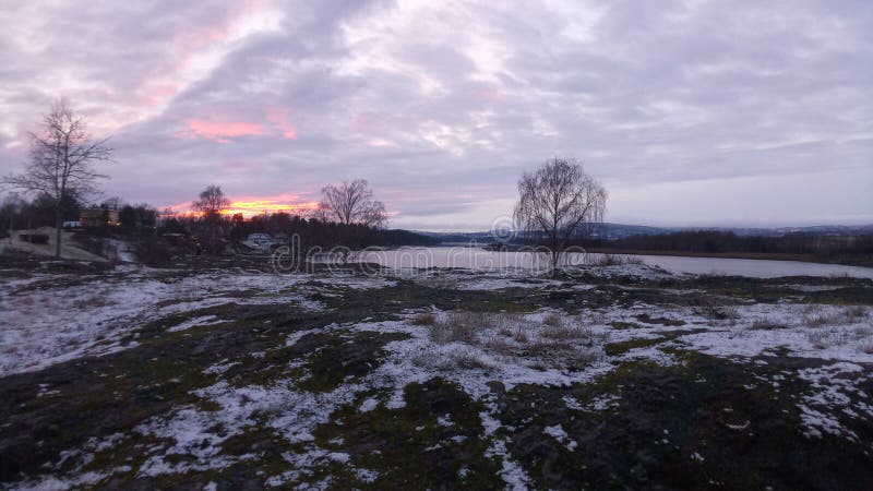Snowy rocks stock image. Image of snow, covered, rocks - 136461881