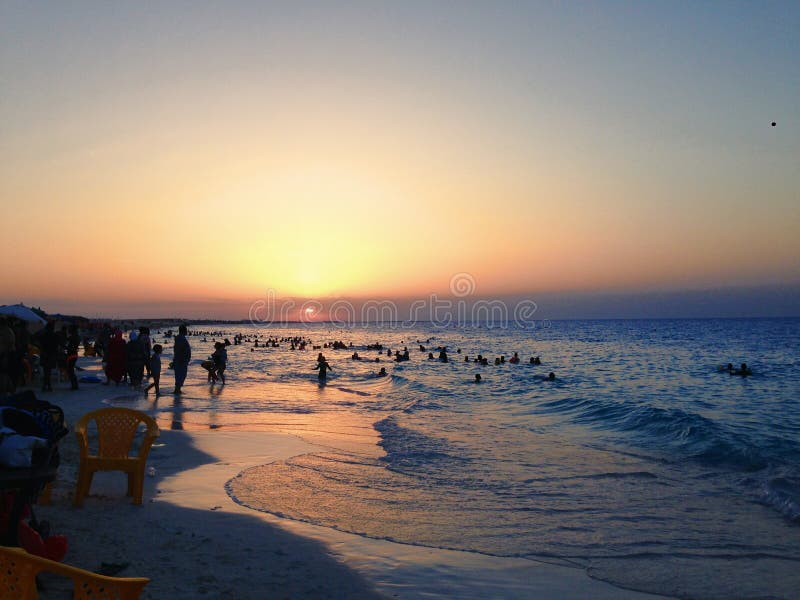 Sunset stock image. Image of leading, columns, egypt - 99603259